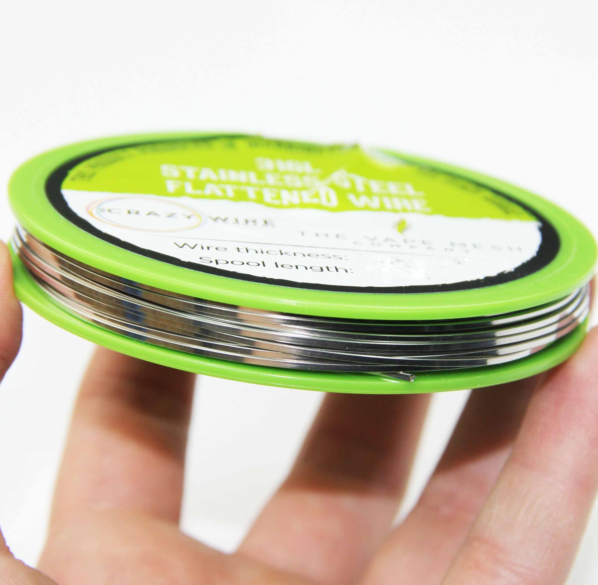 20 AWG Stainless Steel Flat Wire SS316L (1.03mm x 0.5mm) | The Crazy ...
