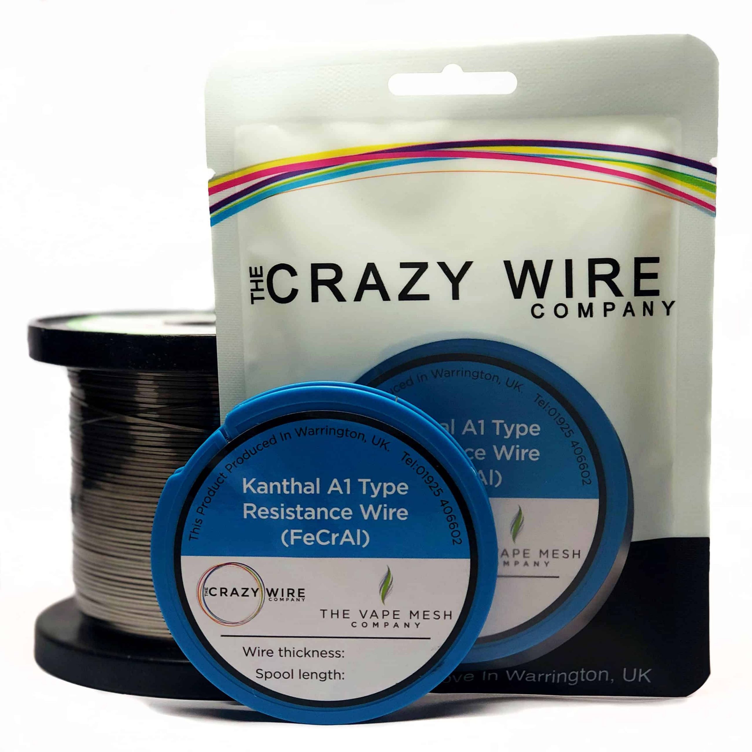 0.32mm (28 AWG) KA1 FeCrAl A1 Electrical Wire | The Crazy Wire Company