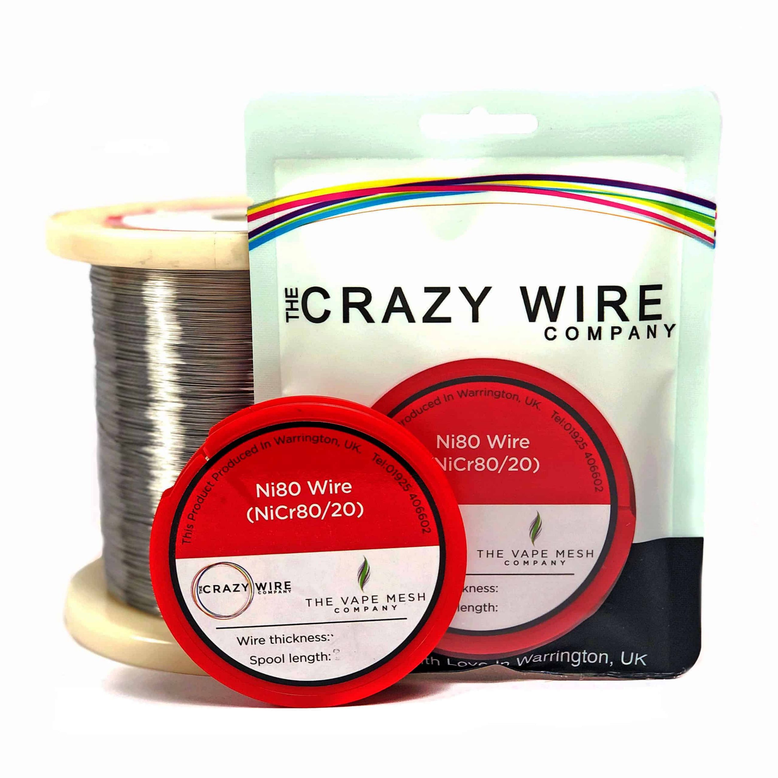 0.2mm x 1mm Ni80 Flat Ribbon Wire Nichrome Resistance Wire | The Crazy ...