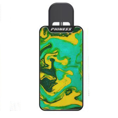 Pine Cone Green Phiness Vega Pod Vape Kit | The Crazy Wire Company