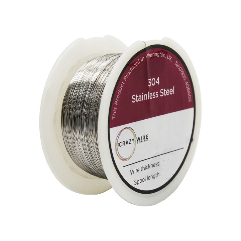 0.5mm (24AWG) Stainless Steel 304 Grade Metal Wire | The Crazy Wire Company
