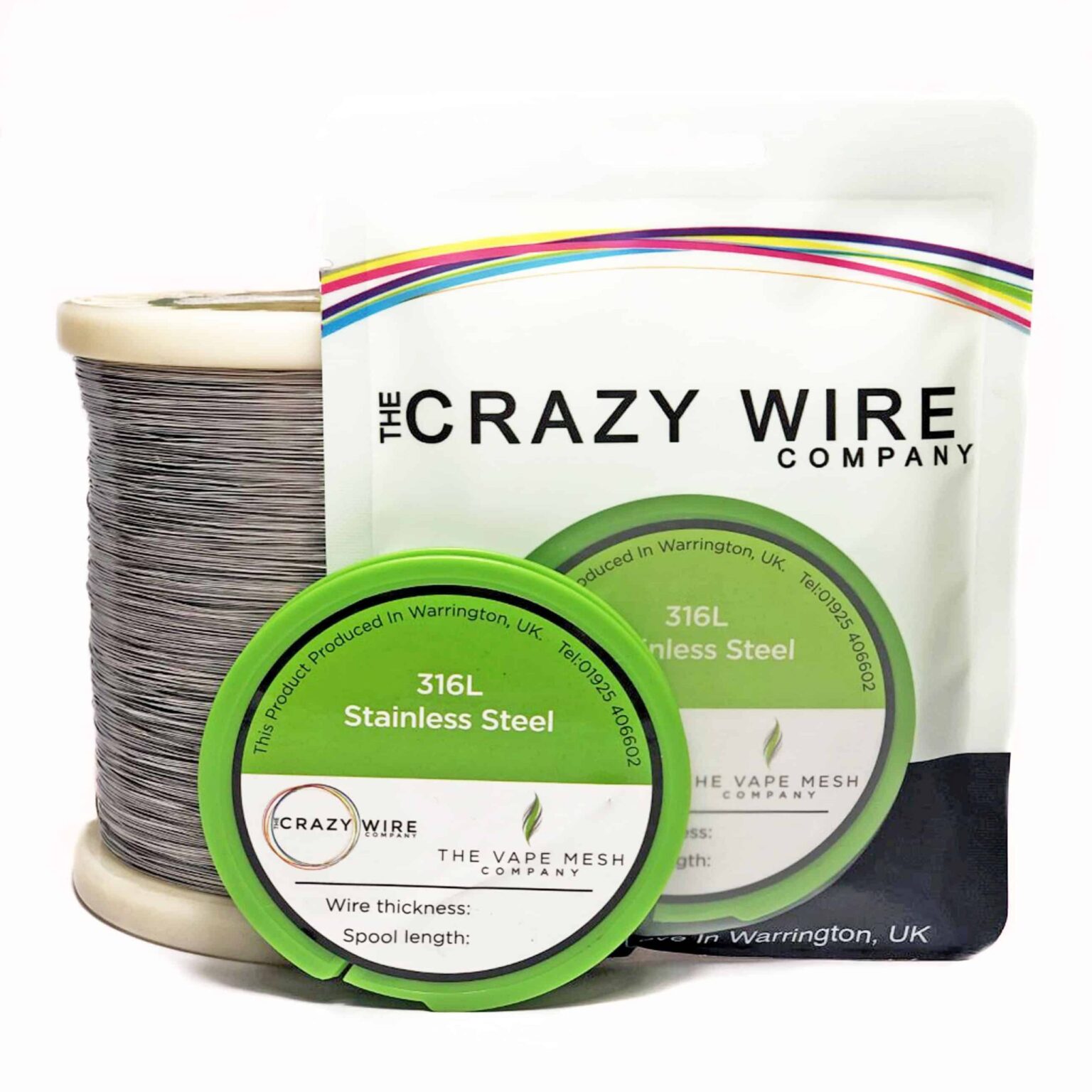 0.56mm 23 AWG Wire SS316L Marine Grade Stainless Steel | The Crazy Wire ...