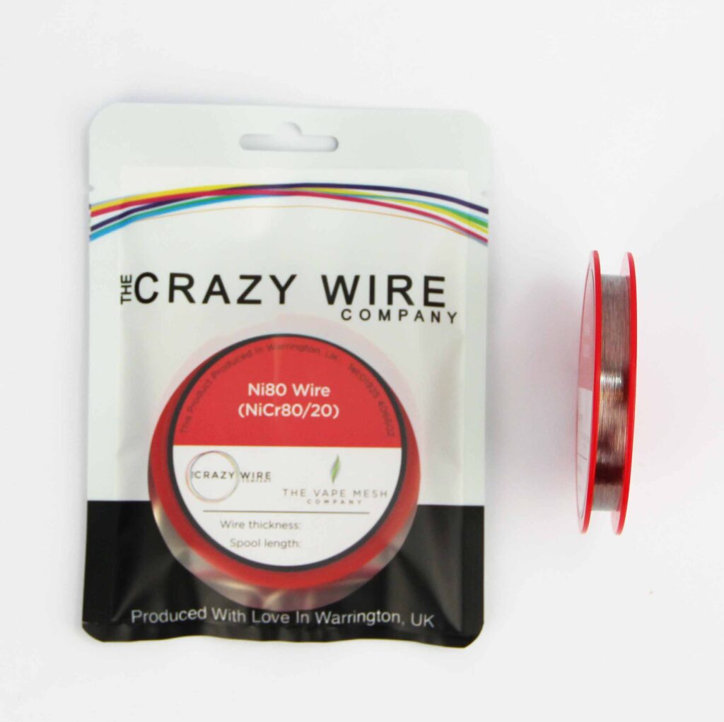 0.05mm (44 AWG) Nichrome 80 Resistance Wire | The Crazy Wire Company