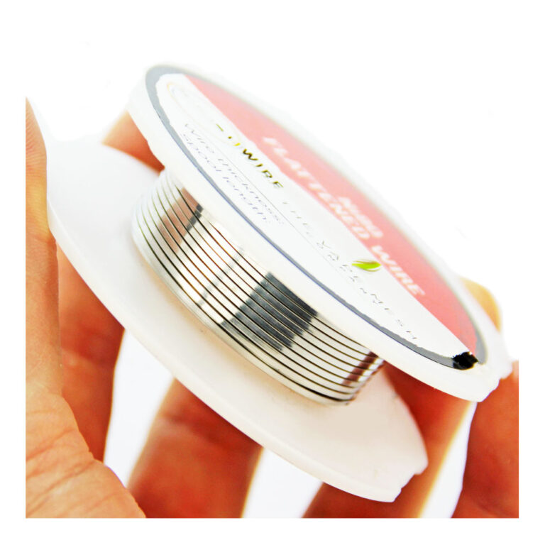 20 AWG Nichrome (Ni80) Flat Wire (1.03mm x 0.5mm) | The Crazy Wire Company